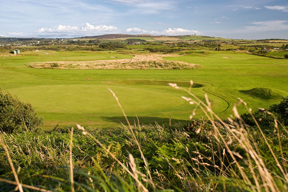 Bull Bay golf course in Anglesey region